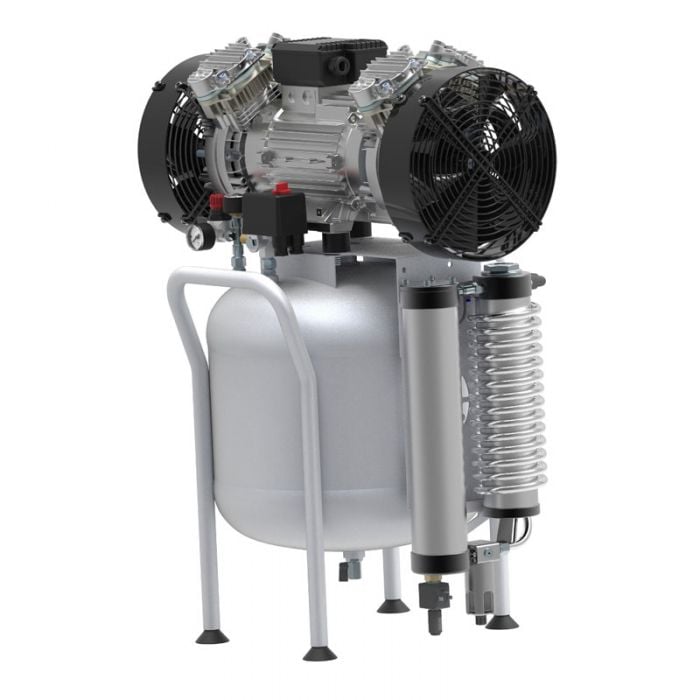 Compressore medicale 50 lt ABAC CLR 20/50 T con essiccatore a soli € 1818