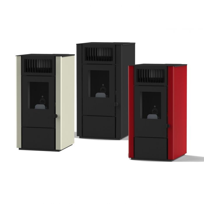 Stufa a pellet 8 kW Punto Fuoco Dora a soli